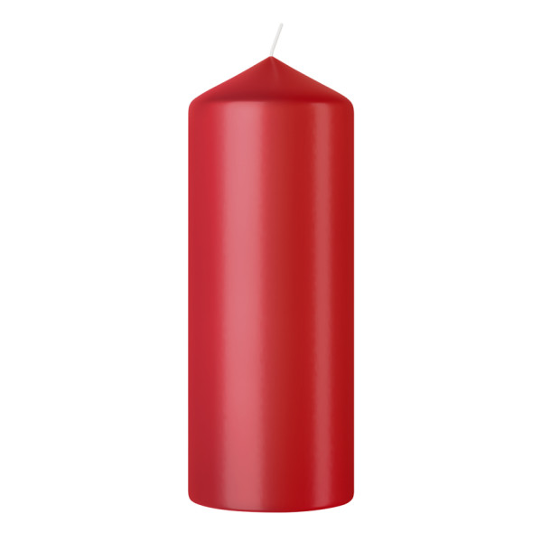 Blockljus 15Cm Röd - Bolsius - EKO:-