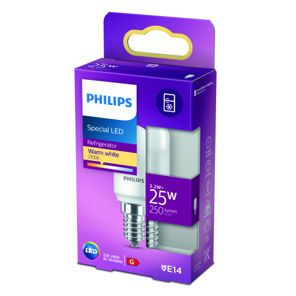 Led Päron T25 25W E14 Frost Nd - PHILIPS - EKO:-