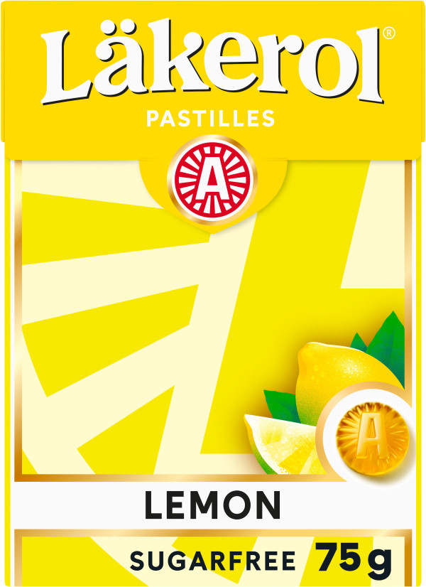 Big Pack Lemon 75G - Läkerol - EKO:-