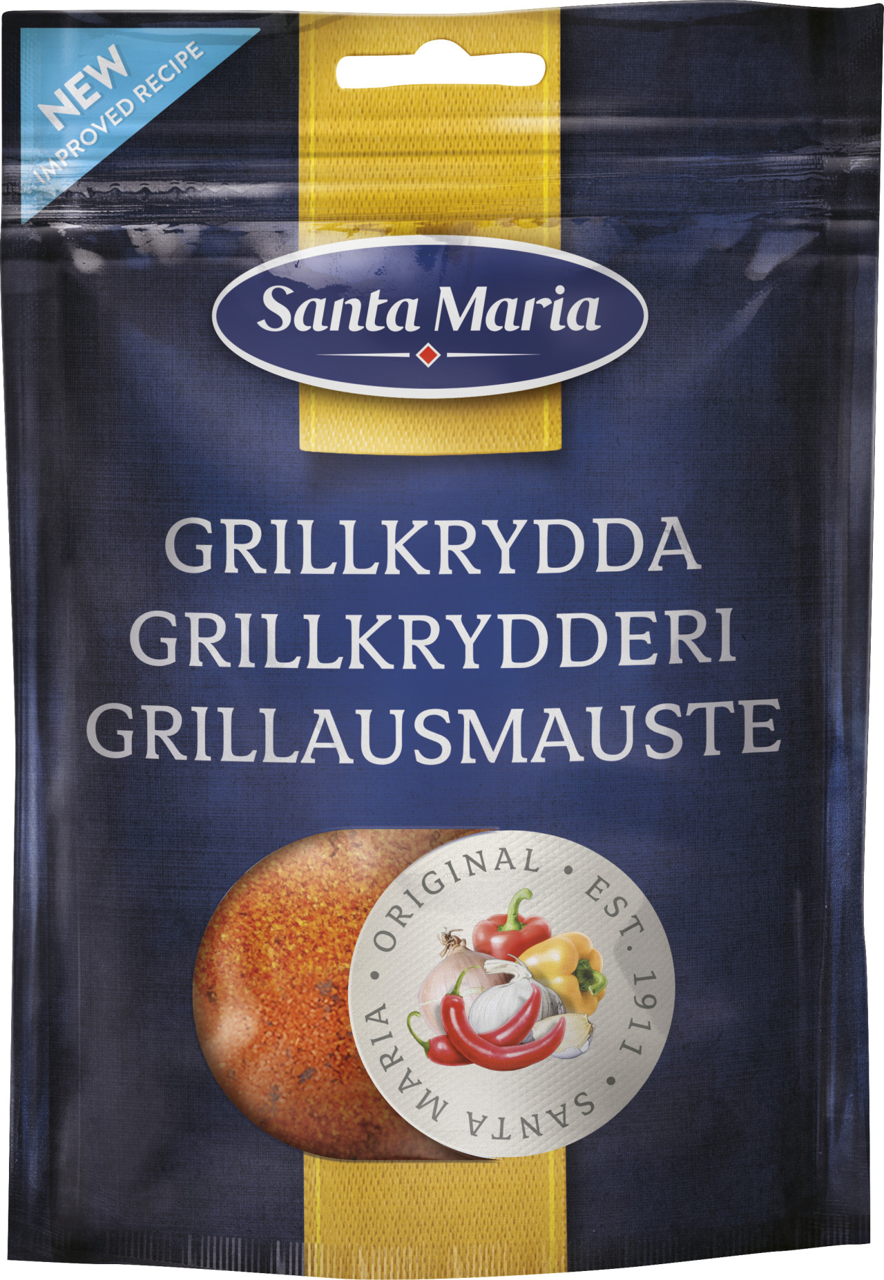 Grillkrydda 115G - SANTA MARIA - EKO:-
