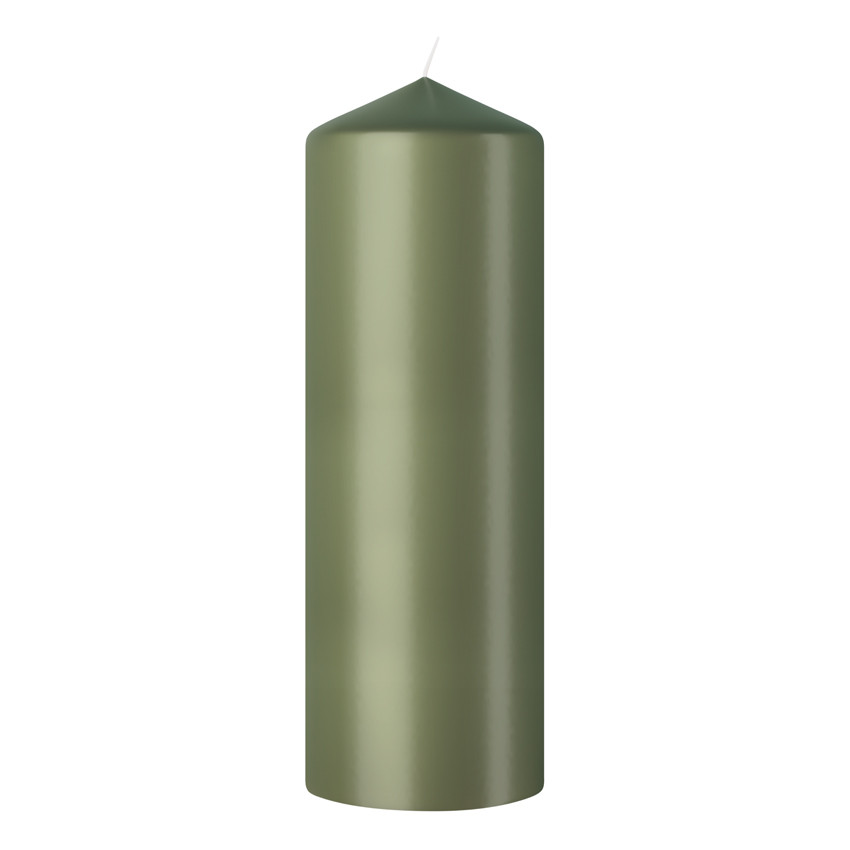Blockljus 20Cm Grön - Bolsius - EKO:-