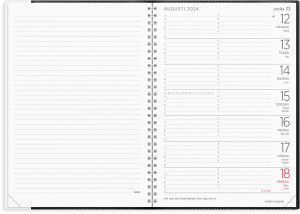 Burde Kalender 2024 Stor Vecko Sv Plast - EKO:-