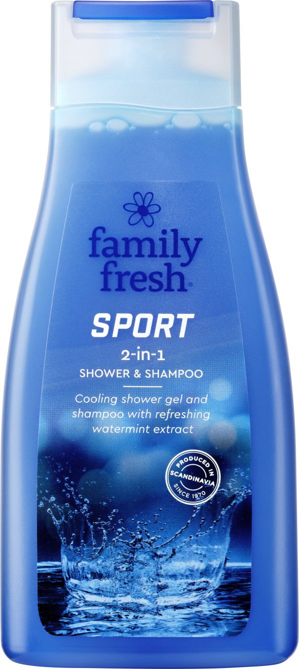 Family Fresh 500Ml Dusch Sport - Duschtvål - EKO:-