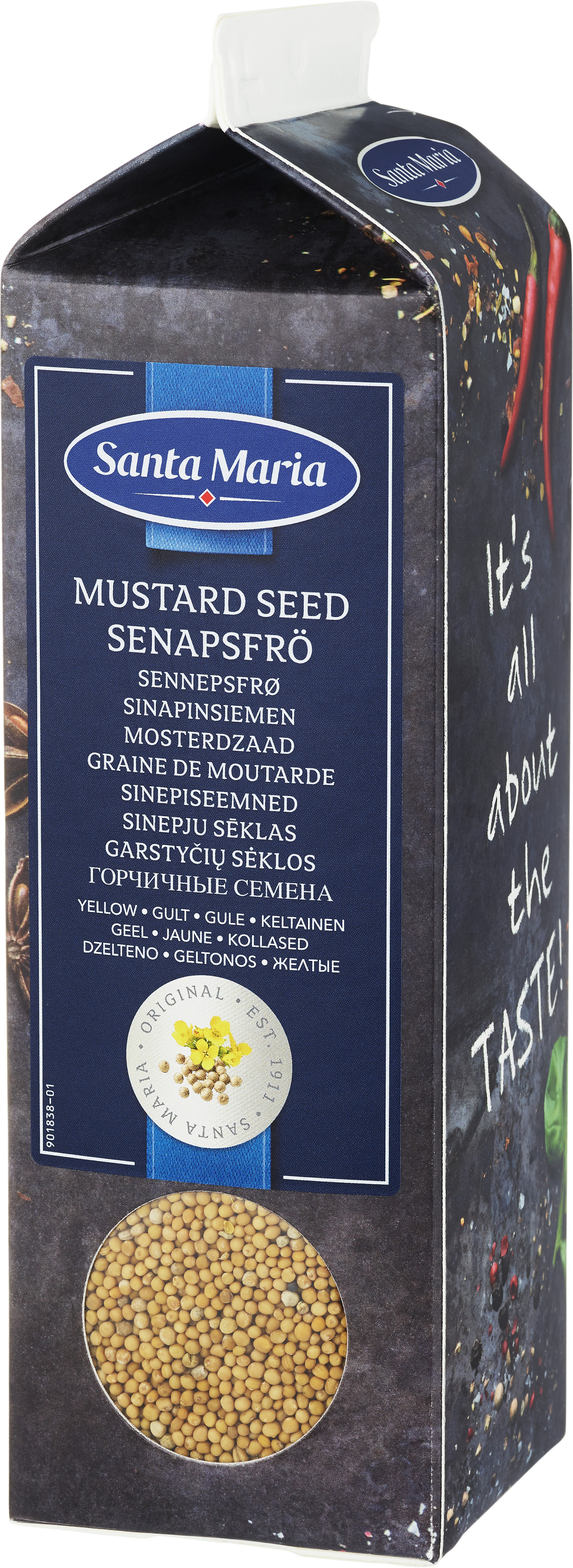 Senapsfrö Gult 640G - Santa Maria - EKO:-
