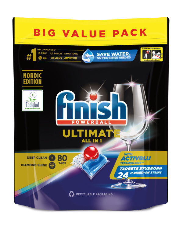 Finish Disktabletter 80P All In 1 Ultimate - EKO:-