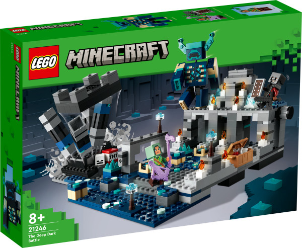 LEGO® Minecraft® Den mörka djupa striden 21246 Bygg- och lekset (584 delar) - EKO:-