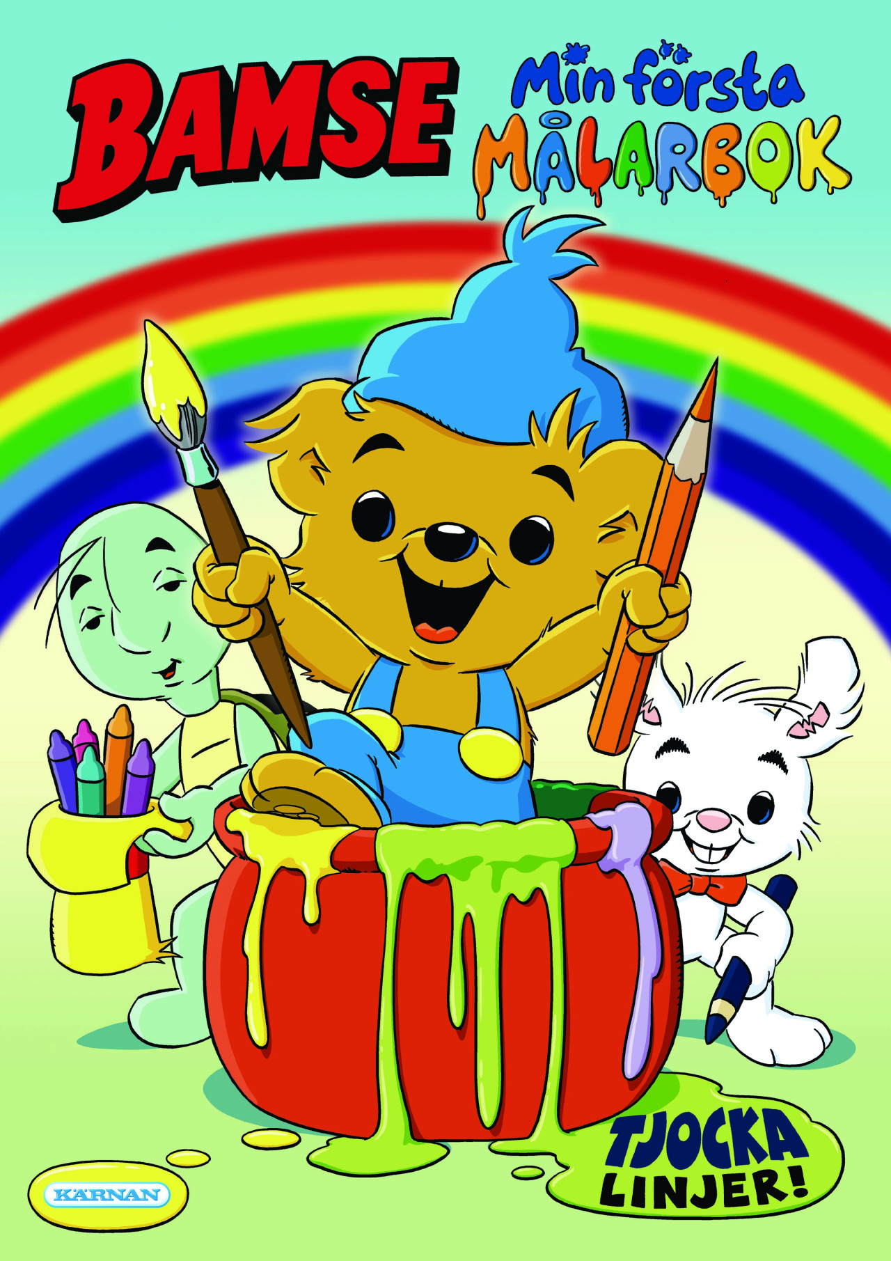 Målarbok Bamse - Kärnan - EKO:-