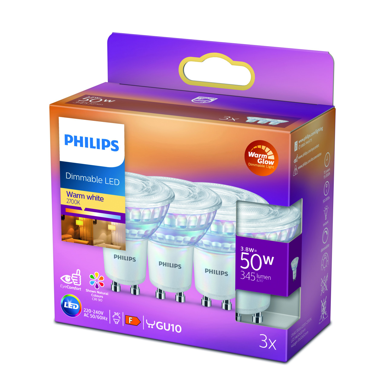Ledcl Spot 50W 3P - PHILIPS - EKO:-