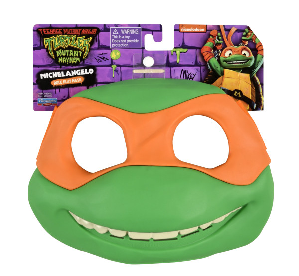 TURTLES MICHELANGELO MASK - EKO:-