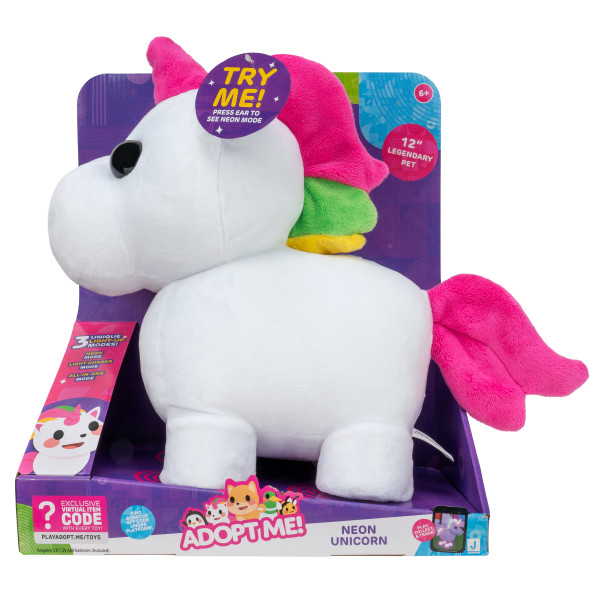 Mega Neon Unicorn 30Cm - ADOPT ME - EKO:-