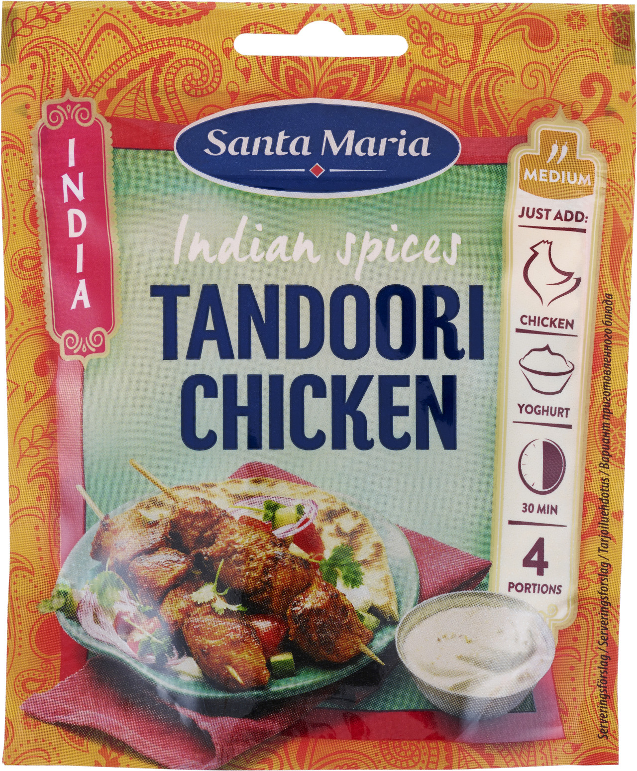 Tandoori Chicken 35G - SANTA MARIA - EKO:-