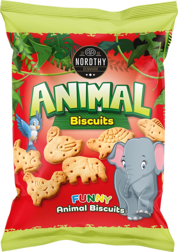 Kex Animal Biscuits 200G - Nordthy - EKO:-