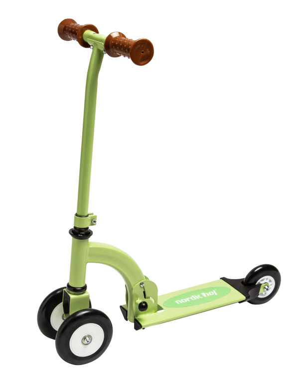 4 Hjulig Kick-Bike Grön - EKO:-