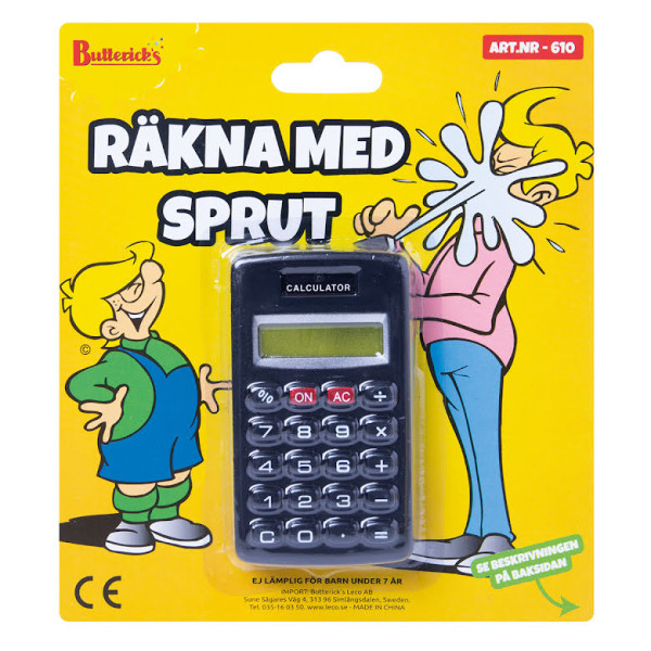 Räkna Med Sprut - Buttericks - EKO:-