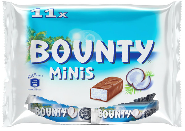 Bounty Minis Påse 333G - Mars - EKO:-