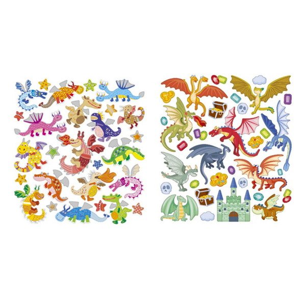 Stickers 4P Flygande Drakar - PANDURO - EKO:-