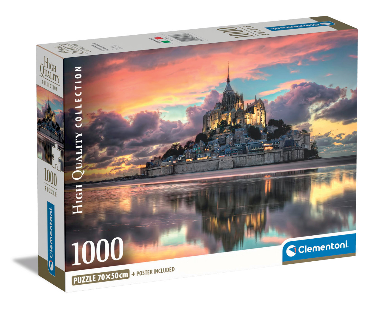 Clementoni Cb Mont Saint-Michel 1000B - CLEMENTONI PUSSEL - EKO:-
