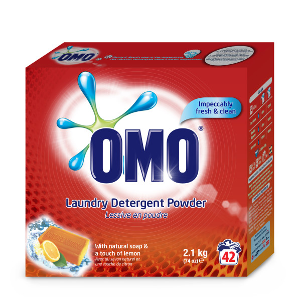 Laundry Deep Clean Detergent Powder 2,1 Kg - OMO - EKO:-