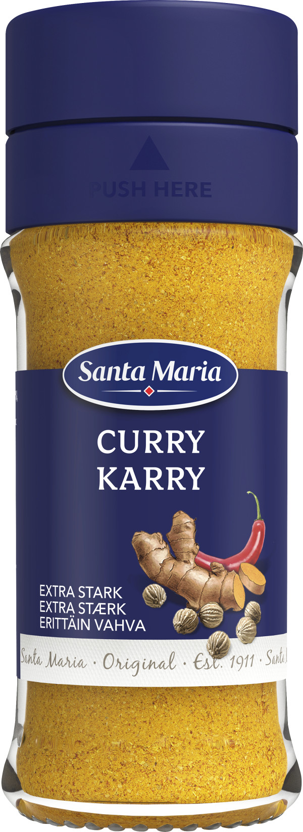 Curry Extra Stark 37Gx6 - SANTA MARIA - EKO:-
