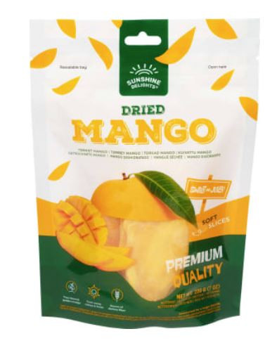 Dried Mango 200G - SUNSHINE DELIGHTS - EKO:-