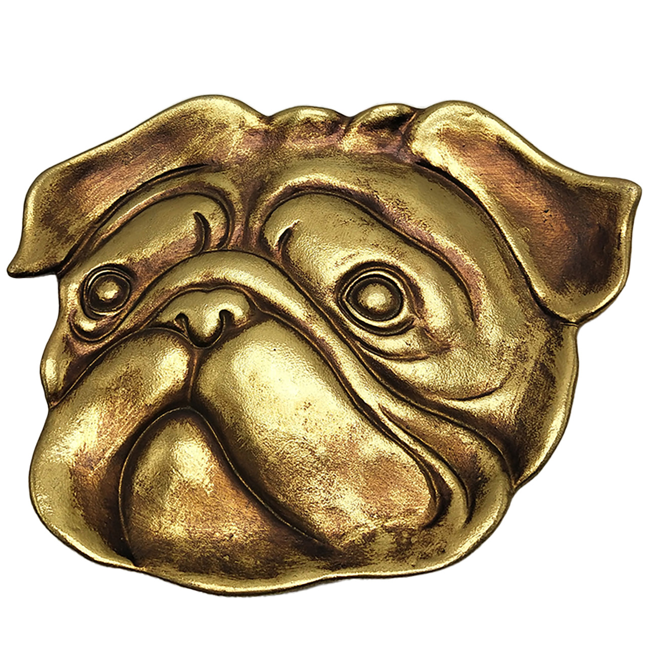 Dekorationsfat Hund Antikguld 15X19 H2 - EKO:-