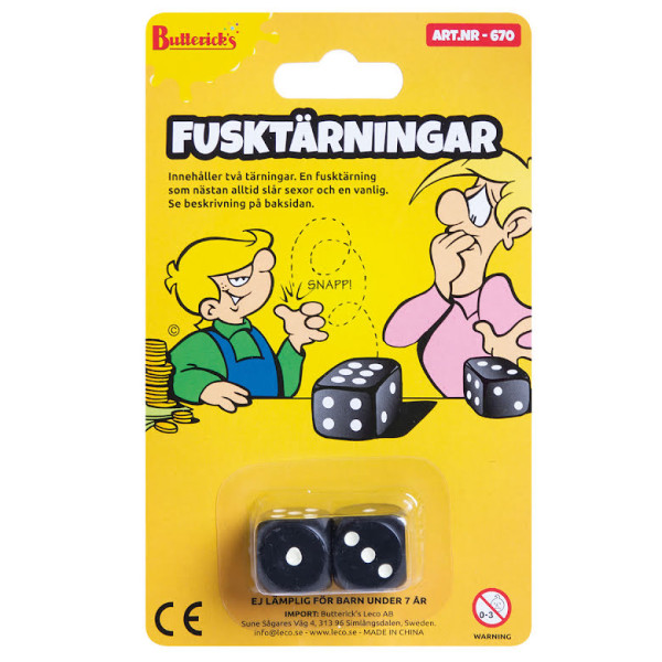 Fusktärningar - Buttericks - EKO:-