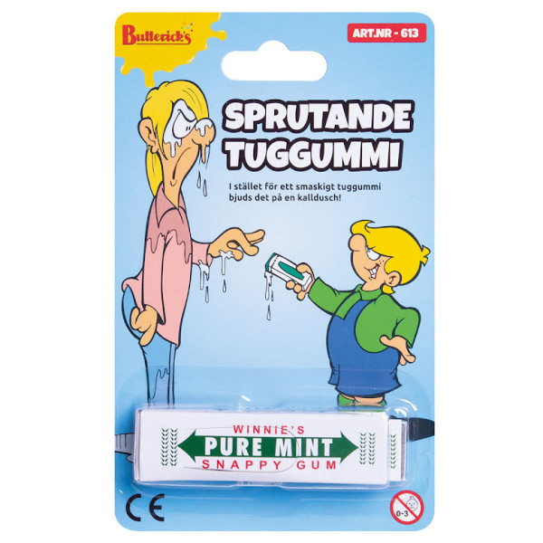 Sprutande Tuggummi - Buttericks - EKO:-