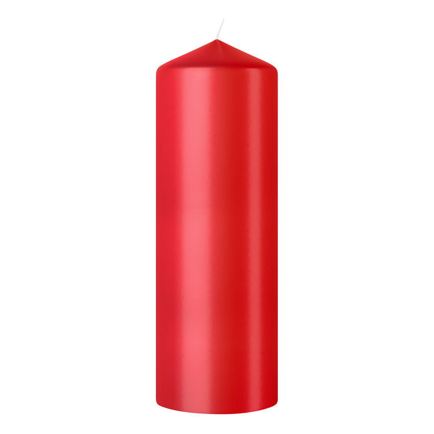 Blockljus 20Cm Röd - Bolsius - EKO:-