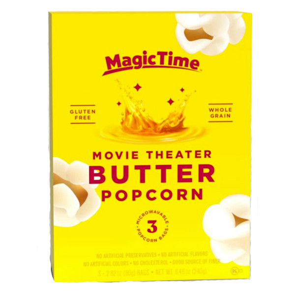 Double Butter Popcorn 240G - MAGIC TIME - EKO:-