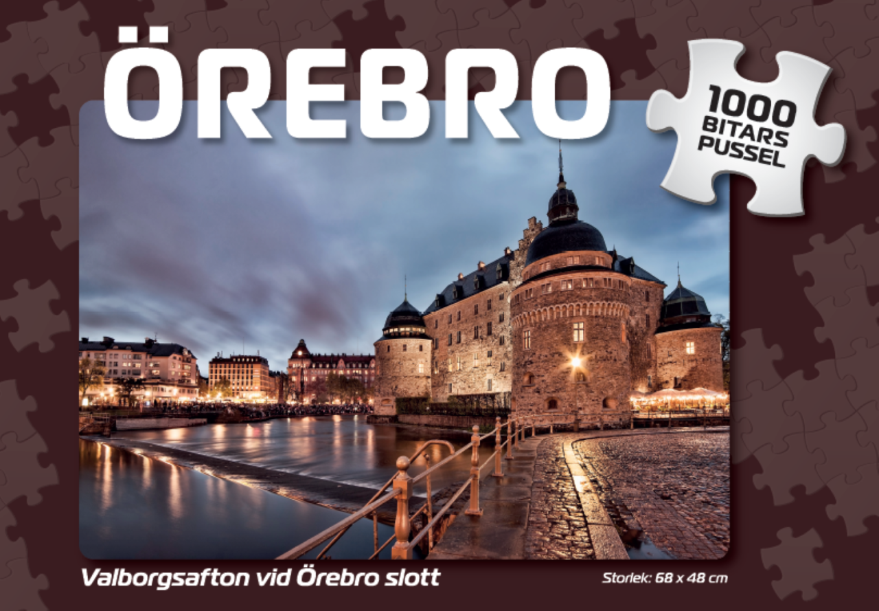 Örebro Valborg 1000Bit - SVENSKA PUSSEL - EKO:-