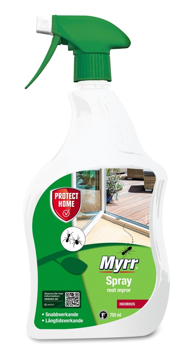 Spray Mot Myror 750Ml - Bekämpning Skadedjur - MYRR - EKO:-