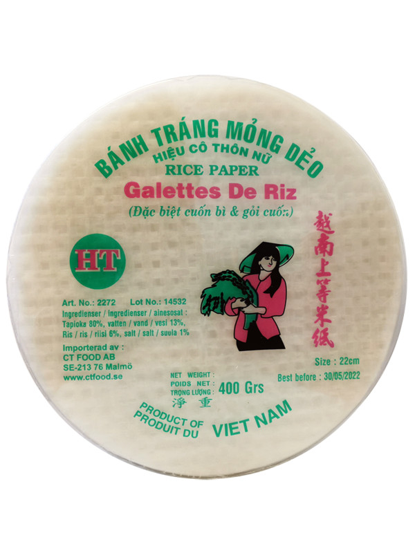 Rice Paper Tapioca 22Cm Mong Deo 400G - EKO:-