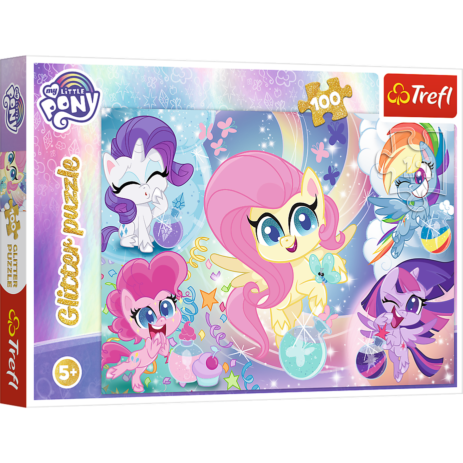 Glitter Mlp Ponies 100B - Trefl - EKO:-