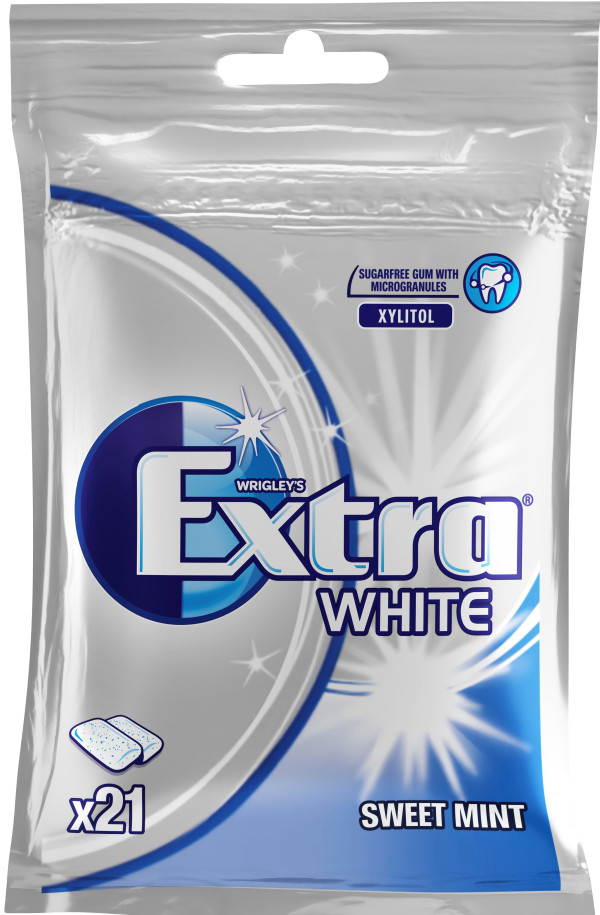 Wrigleys White Sweet Mint 35G - EXTRA - EKO:-