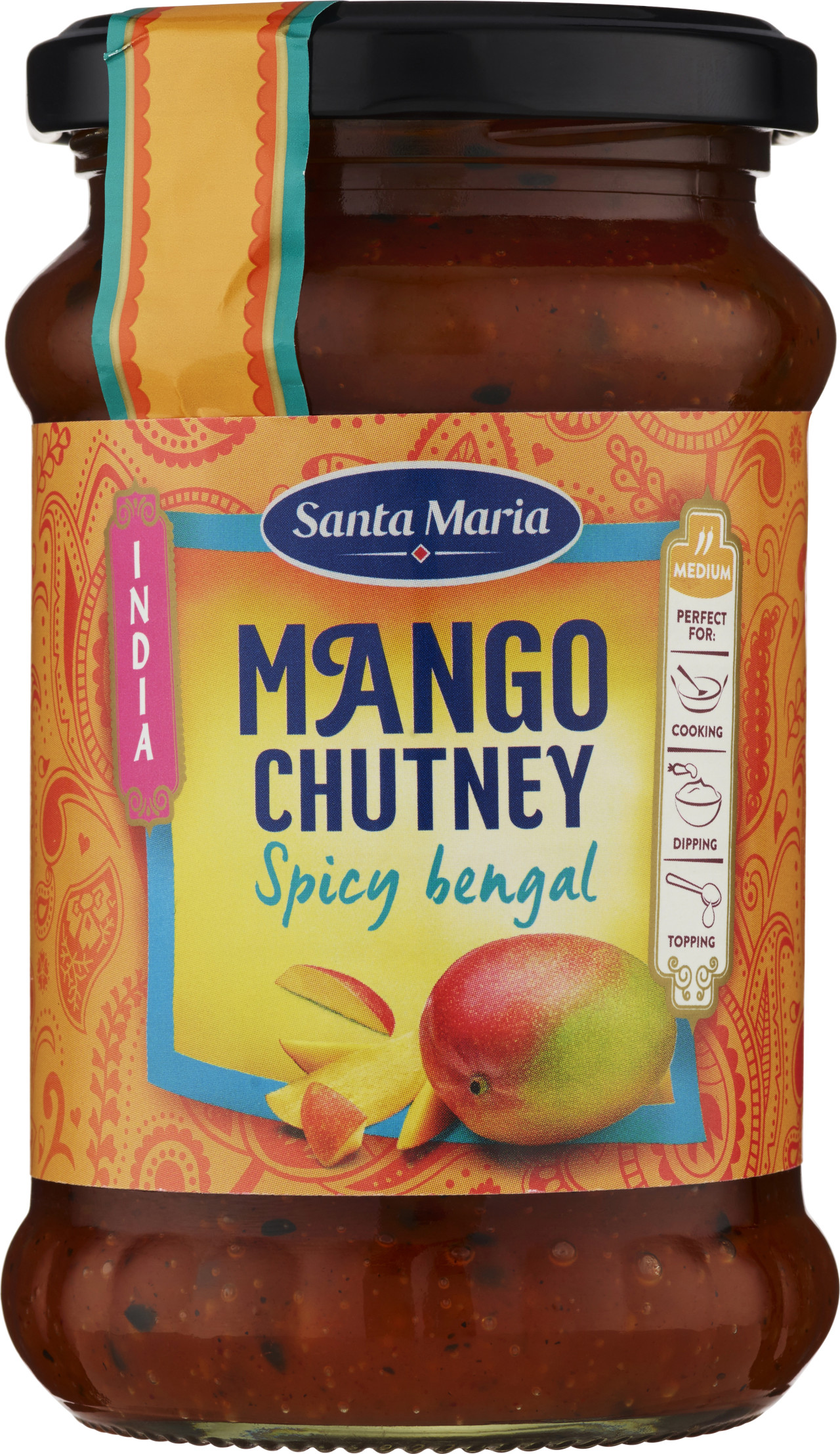 Mango Chutney Bengal - SANTA MARIA 350G - EKO:-