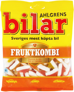Ahlgrens Bilar Fruktkombi 140G - AHLGRENS - EKO:-