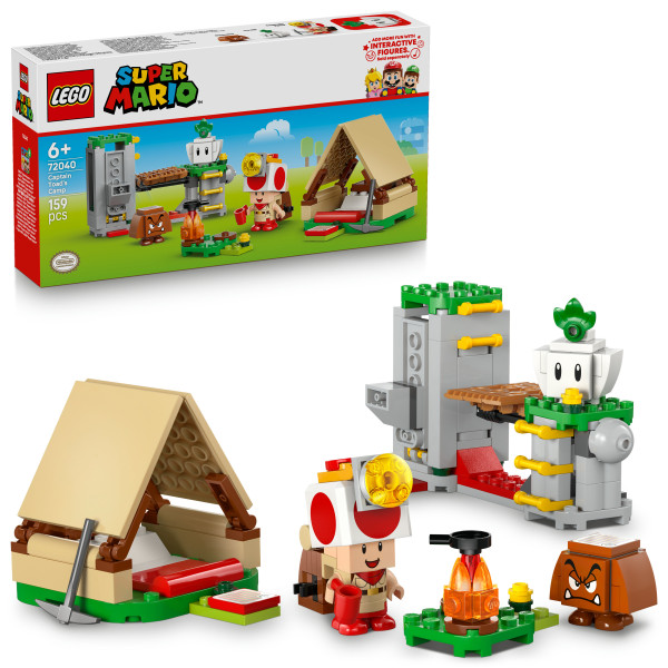 LEGO® Super Mario™ Captain Toads läger Leksak för pojkar, flickor och ...