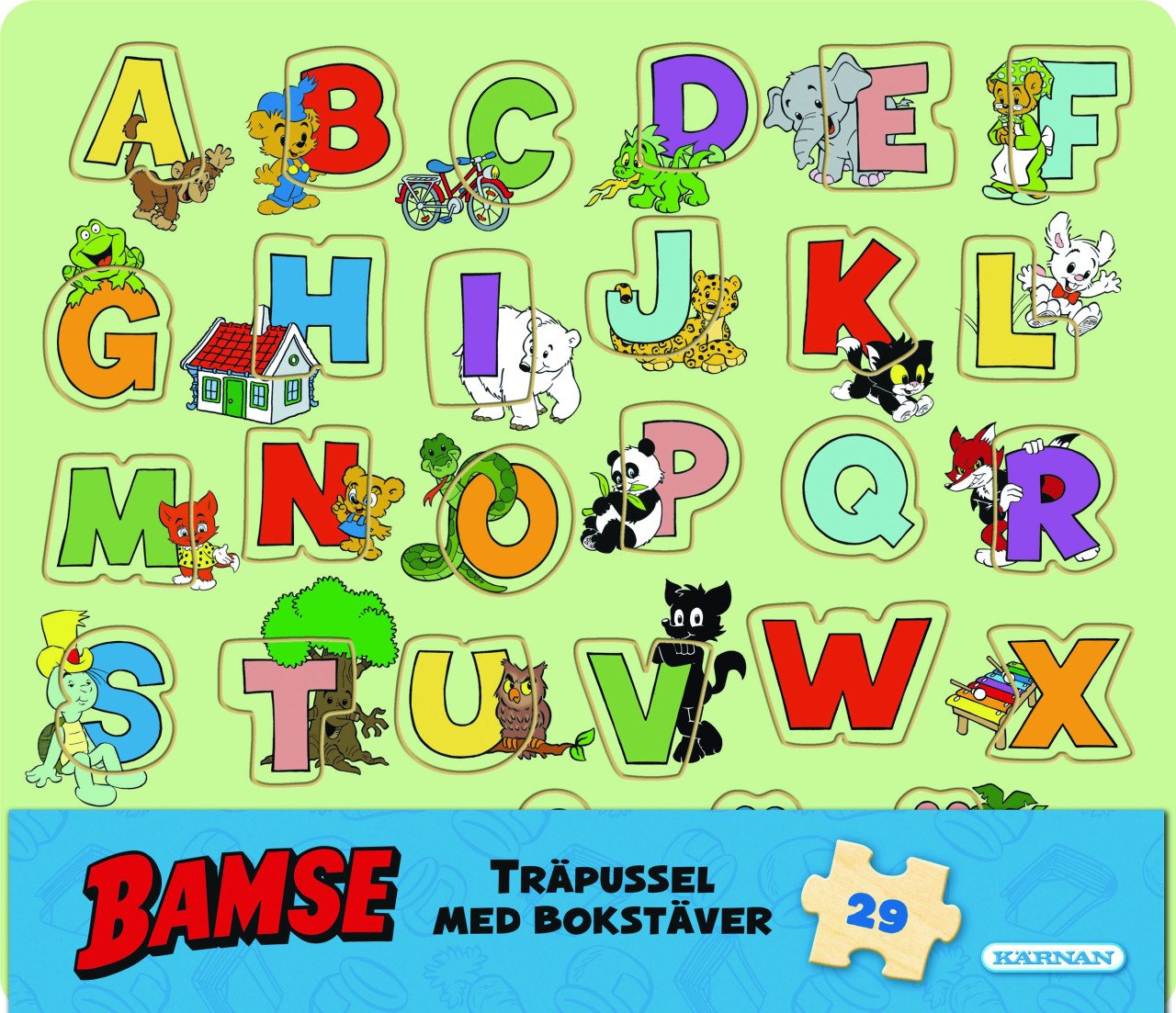Bamse Bokstäver - KÄRNAN - EKO:-