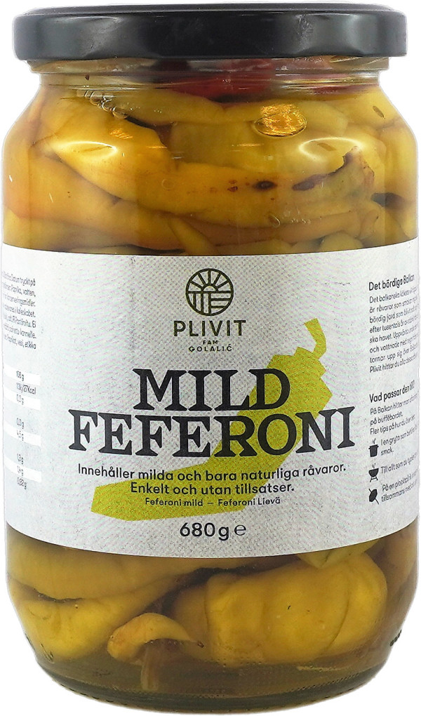 Fefferoni Mild - Plivit - EKO:-
