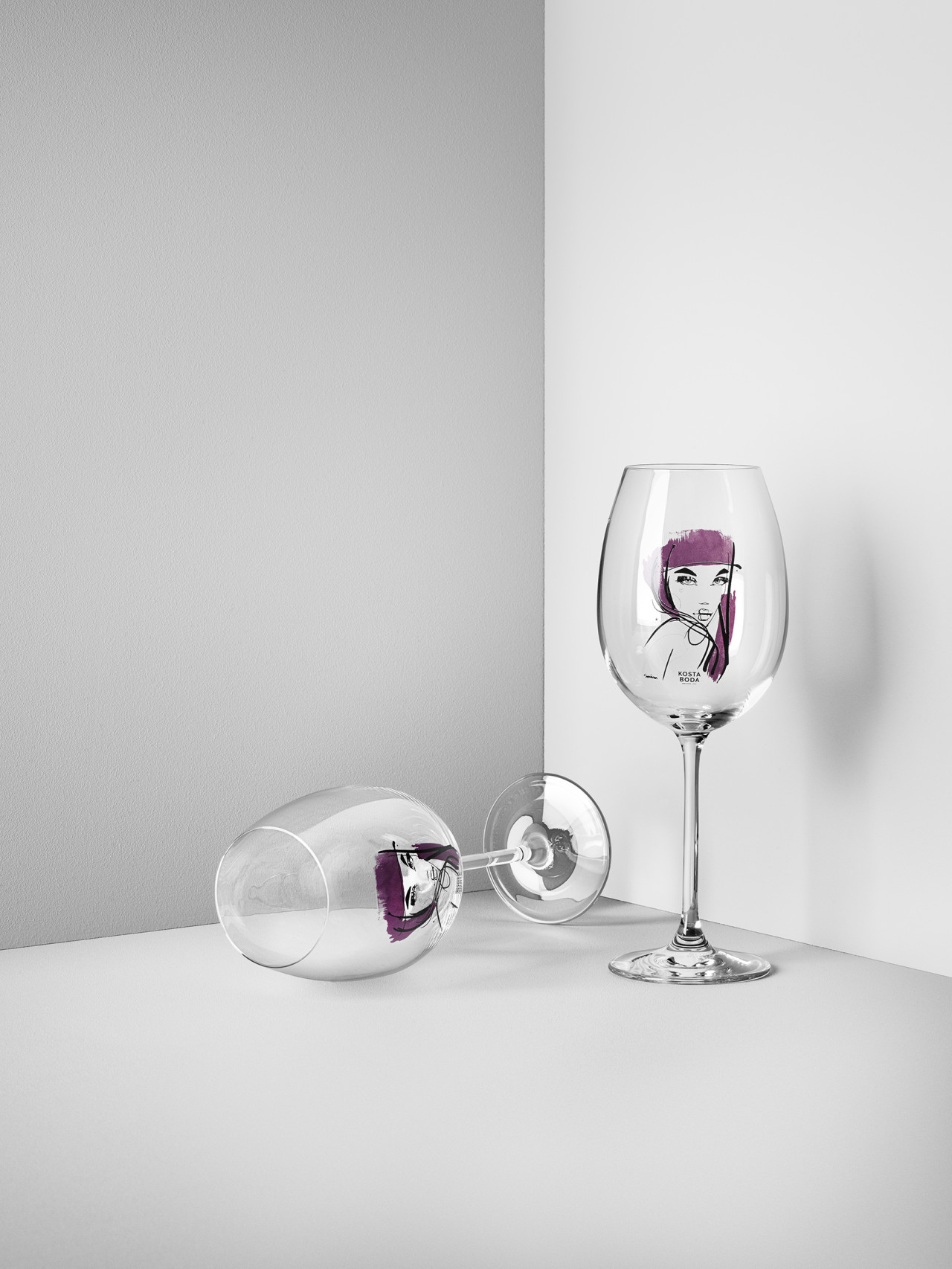 Vinglas Aubergine 52Cl 2P - KOSTA BODA - EKO:-