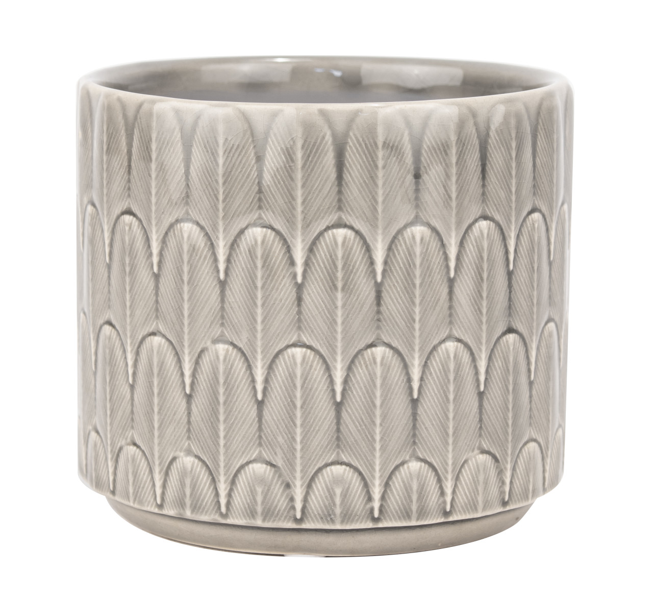 Kruka Mönster Grå D14 - BARONESS - EKO:-