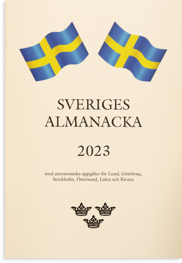 Kalender 2023 Sveriges Almanacka - Burde - EKO:-