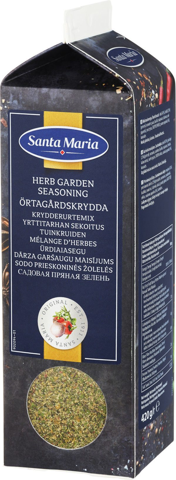 Örtagårdskrydda 420G - SANTA MARIA - EKO:-