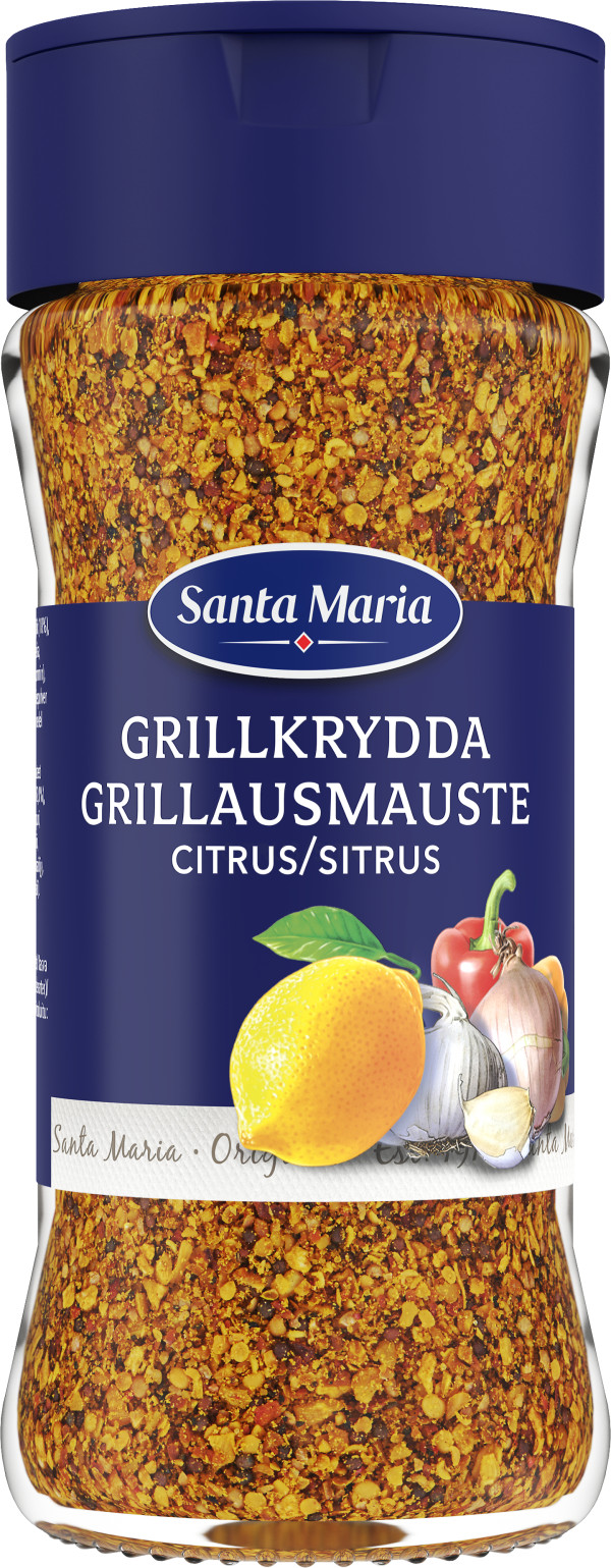 Grillkrydda Citron 87G - Santa Maria - EKO:-