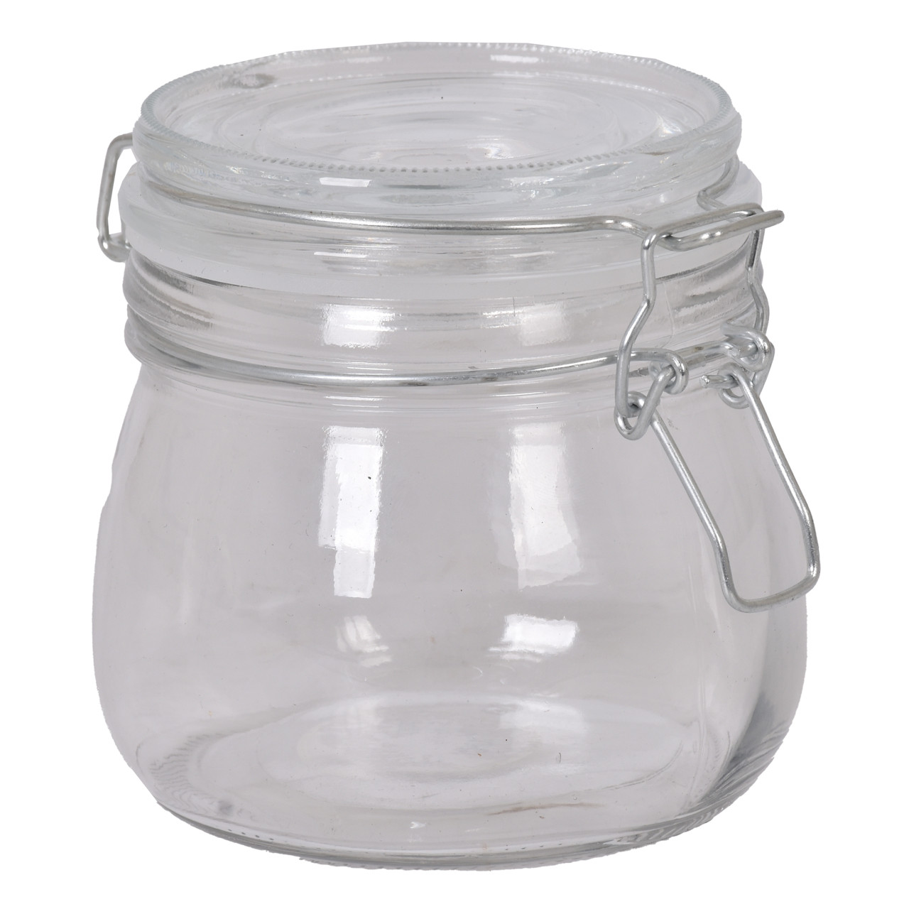 Förvaringsburk 500Ml Med Lock Glas D11 X H11 - EKO:-
