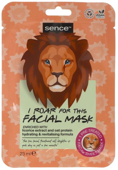 Sence Facial Sheet Mask 23Ml Lion - EKO:-