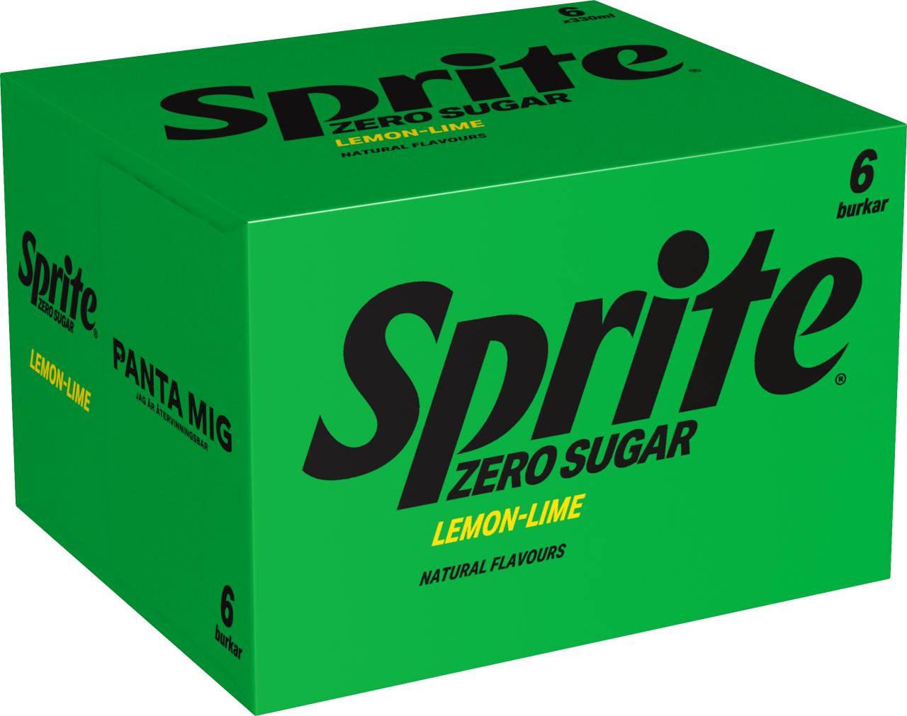 SPRITE ZERO SUGAR 33CL 6P - EKO:-