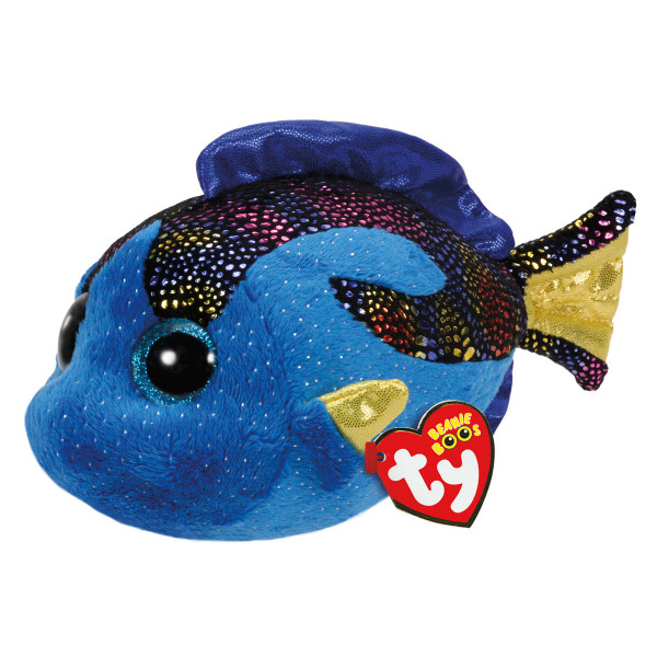 Aqua - Blue Fish Reg 15,5Cm - Ty Beanie Boos - EKO:-