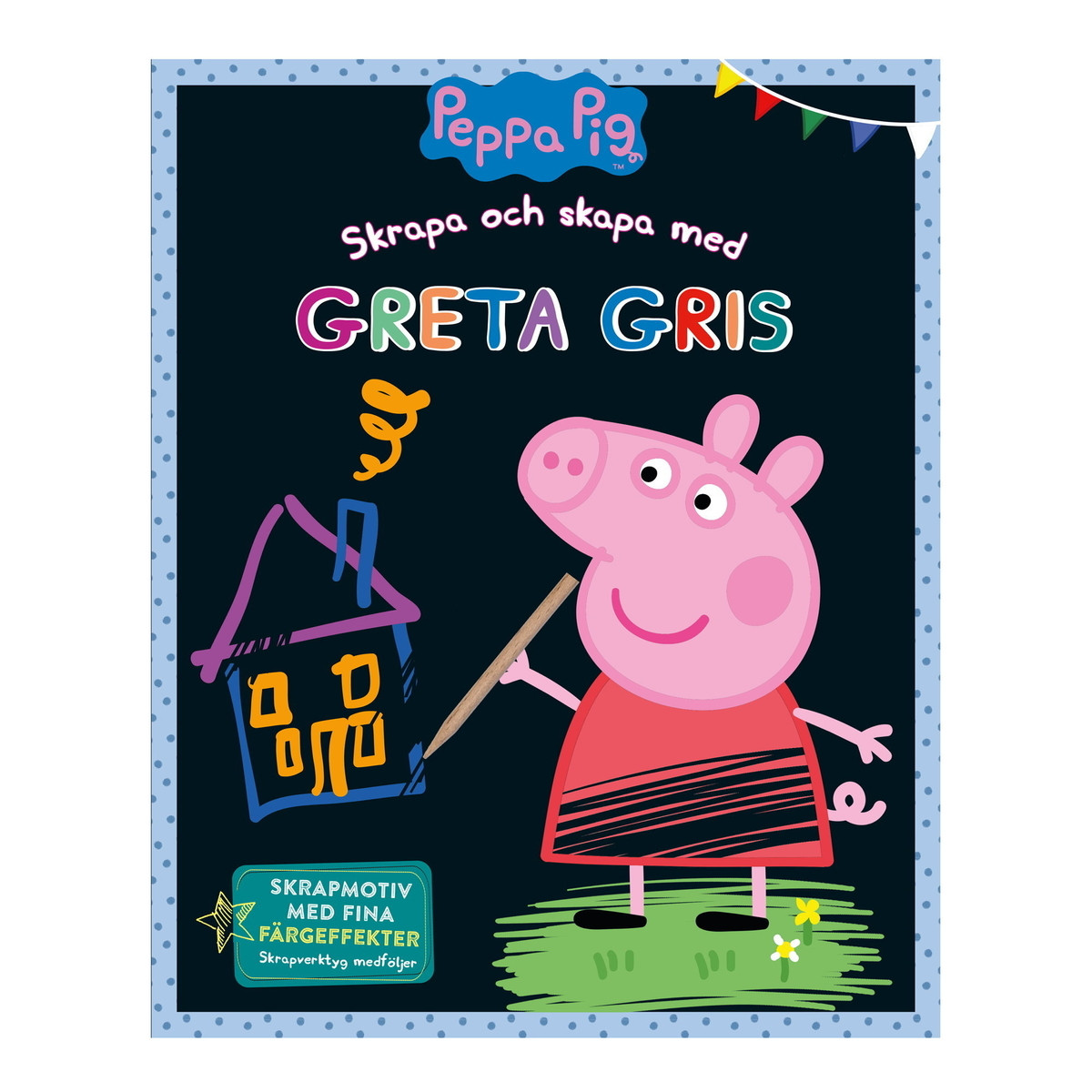 Greta Gris: Skrapa Och Skapa Med Greta Gris - EKO:-