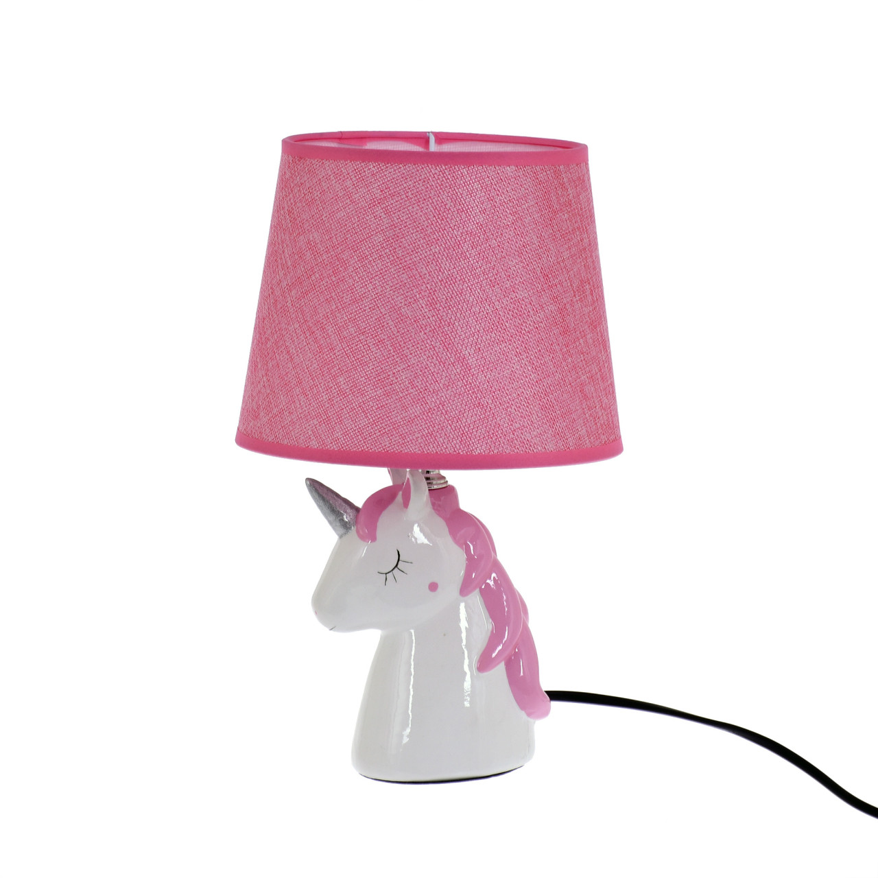 Bordslampa Enhörning Vit/Rosa - GILBERT - EKO:-